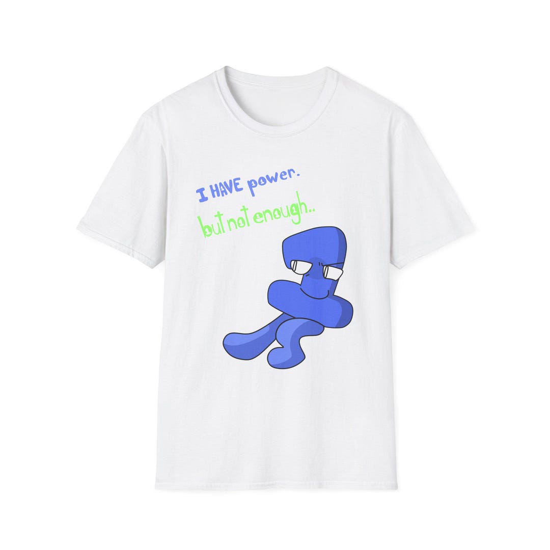 One TPOT Power of Two Object Show Bfdi Fan Art Funny Unisex T-shirt: I ...