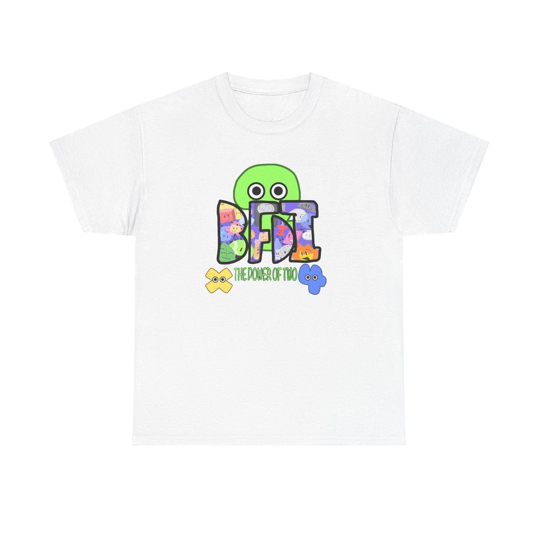 Bfdi TPOT Two One Fanart Cast Meetup Object Showunisex Heavy Cotton Tee ...