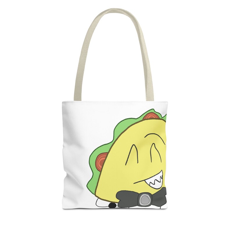 Object Show Inanimate Insanity BFDI Taco Sour Cream Fan Art Tote Bag ...