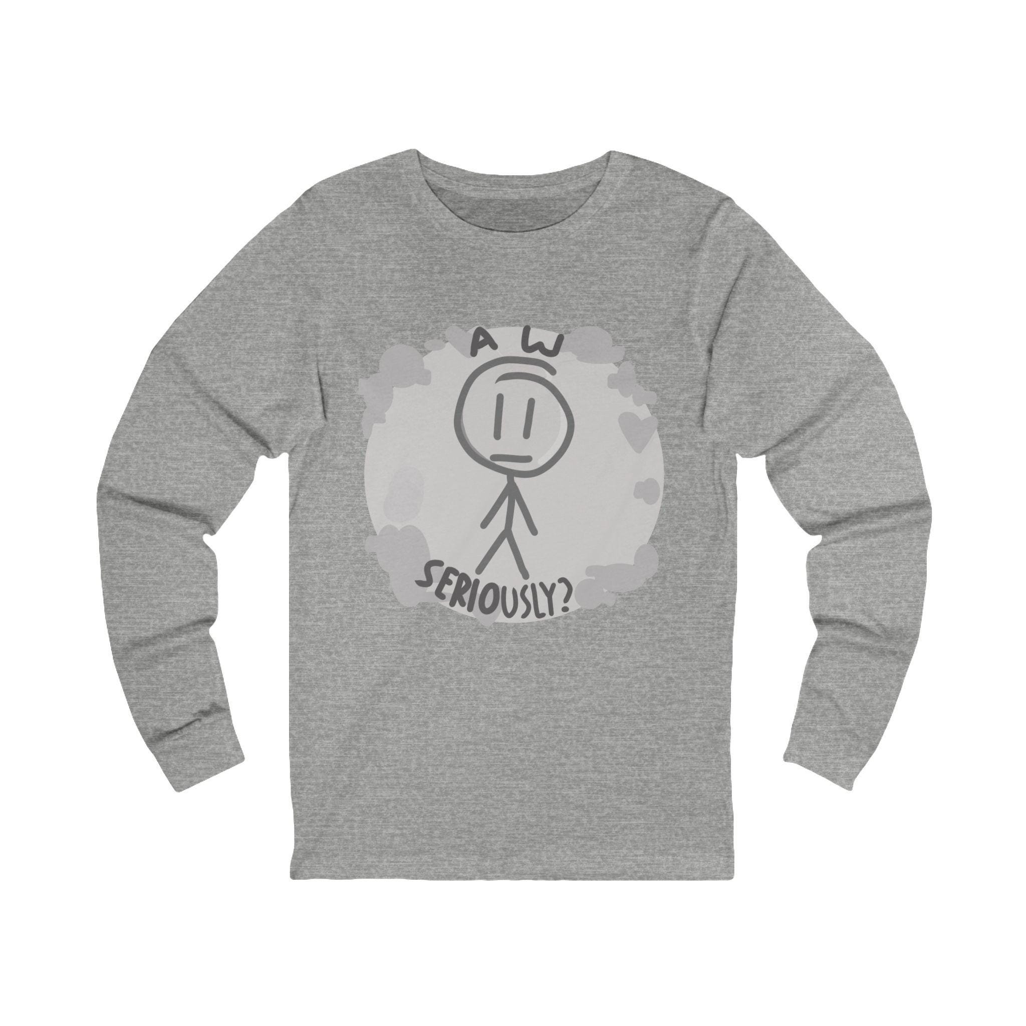 Aw Seriously David Object Show Fanart BFDI BFDIA BFB Unisex Jersey Long ...
