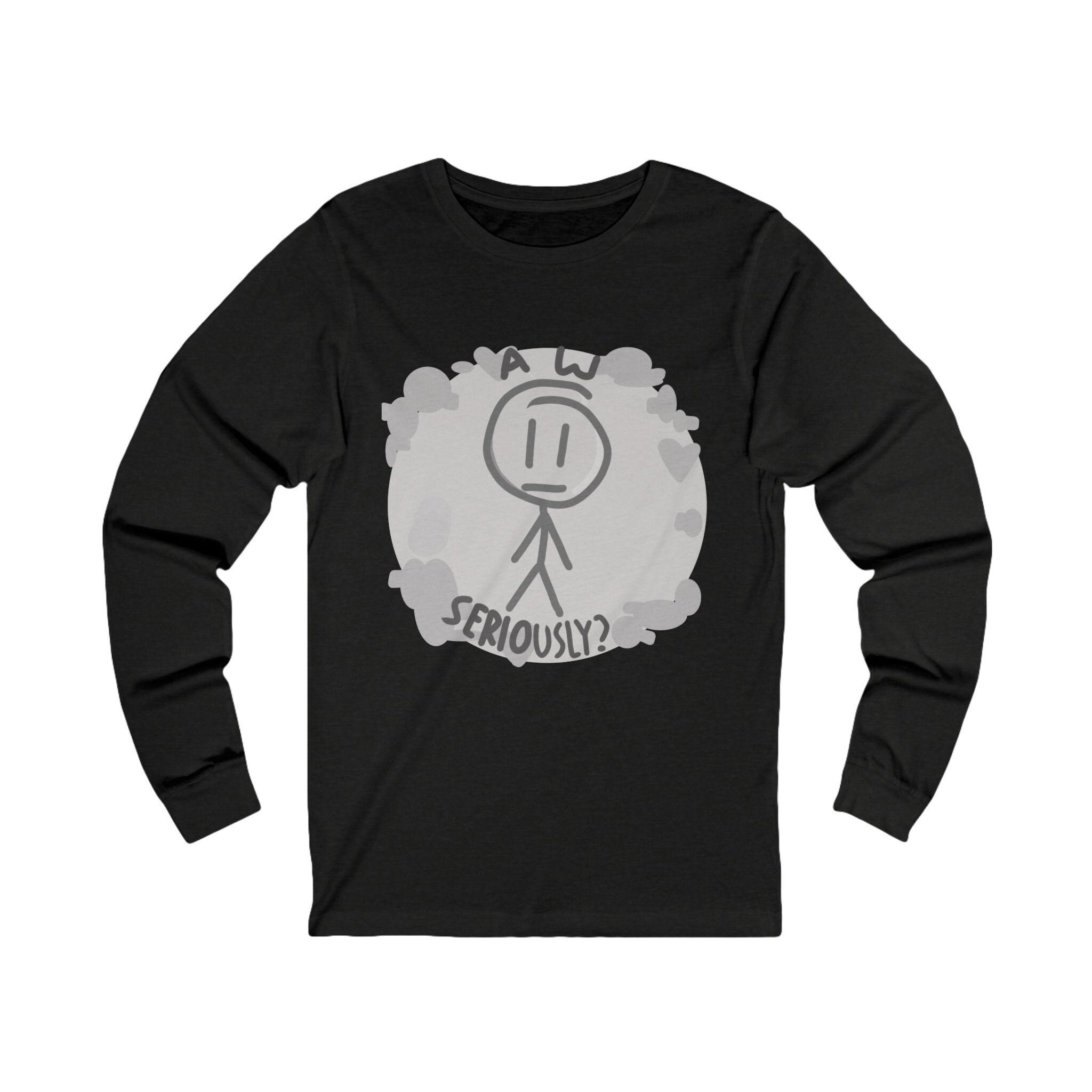 Aw Seriously David Object Show Fanart BFDI BFDIA BFB Unisex Jersey Long ...