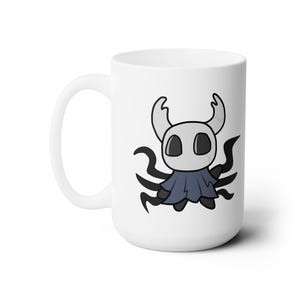 Hollow Knight Fanart: Tiny Knight Ceramic Mug 15oz Hallow Knight ...