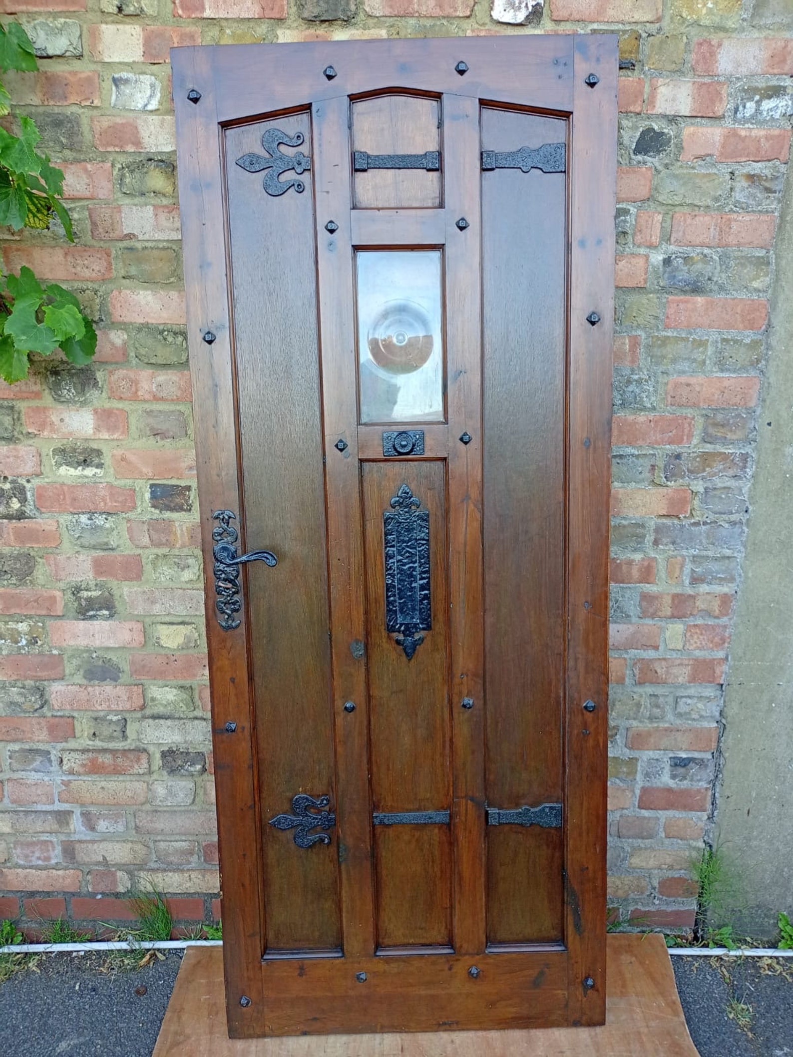 Solid Wood Oak Front Doors Heavy Front Doors Farmhouse Cottage Villa ...