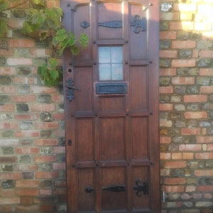 Solid Wood Oak Front Doors Heavy Front Doors Farmhouse Cottage Villa ...
