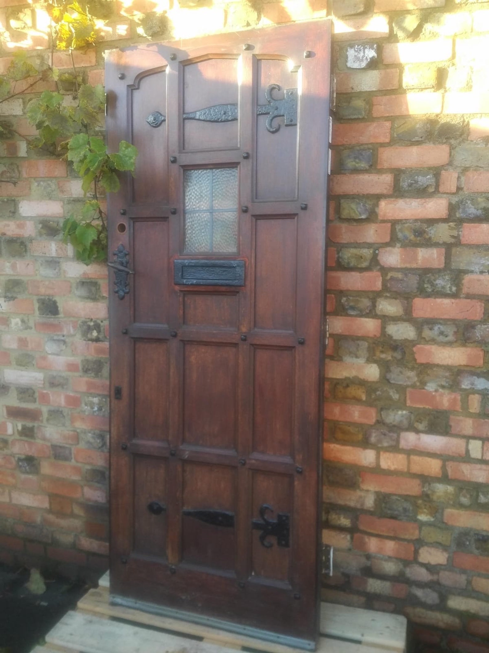 Solid Wood Oak Front Doors Heavy Front Doors Farmhouse Cottage Villa ...