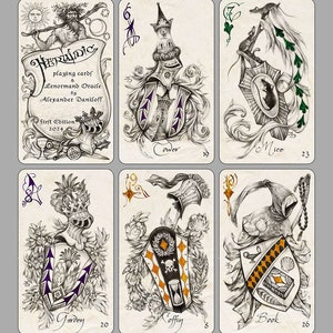 HERALDIC - Playing Cards and Lenormand Oracle by Alexander Daniloff ...