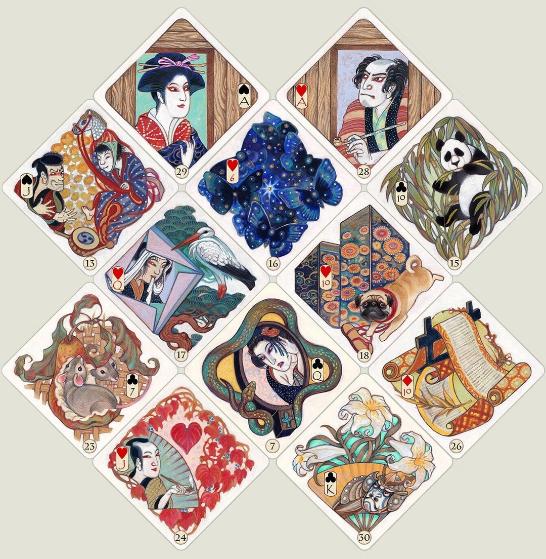 IN DRAGONFLY SHADE Lenormand Oracle by Alexander Daniloff – Limited ...