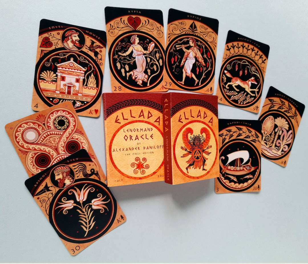 ELLADA Lenormand Oracle by Alexander Daniloff, Limited Edition Numbered ...