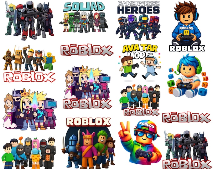 Roblox Logo PNG Images, Digital Download, Roblox PNG, Roblox Shirt, PNG ...