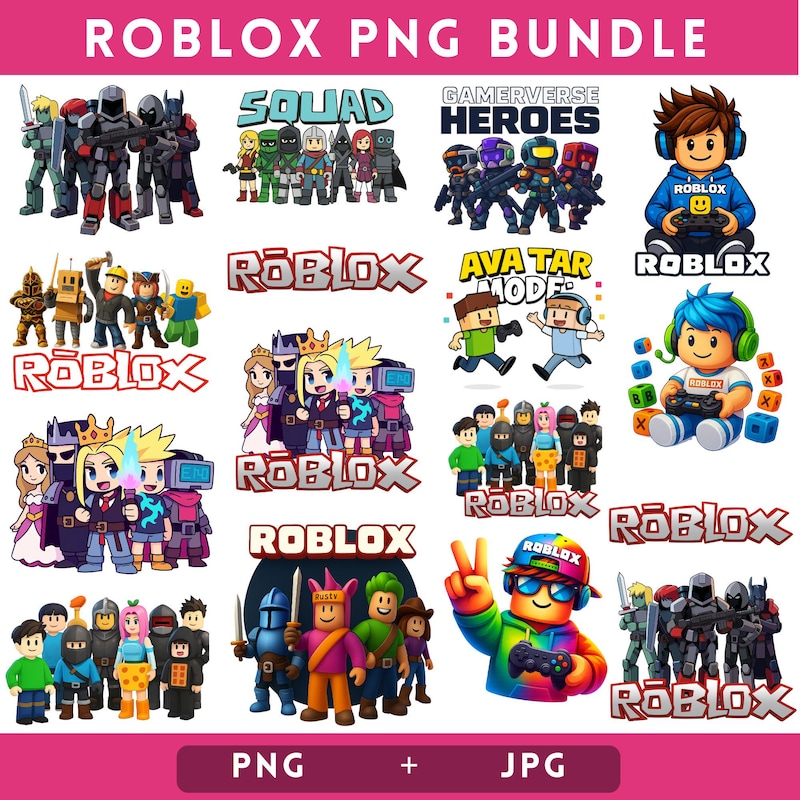 Roblox Papercraft Paper - Etsy