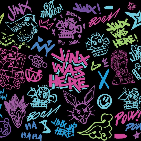 Jinx Graffiti - Etsy