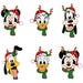 Christmas Mouse and Friends SVG Bundle | Cute Holiday Animals, Winter ...