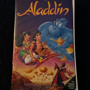 Walt Disneys Aladdin VHS 1662 - Etsy