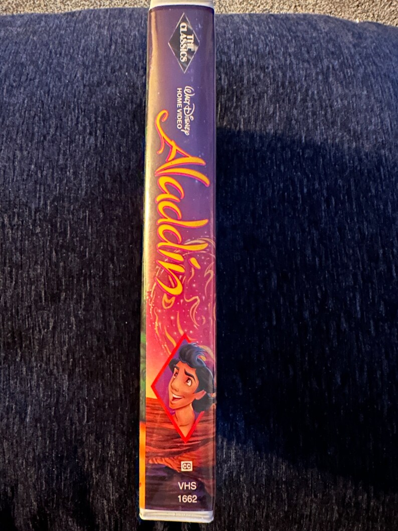 Walt Disneys Aladdin VHS 1662 - Etsy