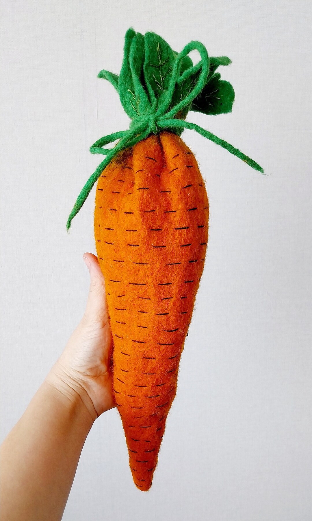 Handmade Toys, Felt Wool, Carrot, Gift Pouch, Easter, Gift for Kids ...
