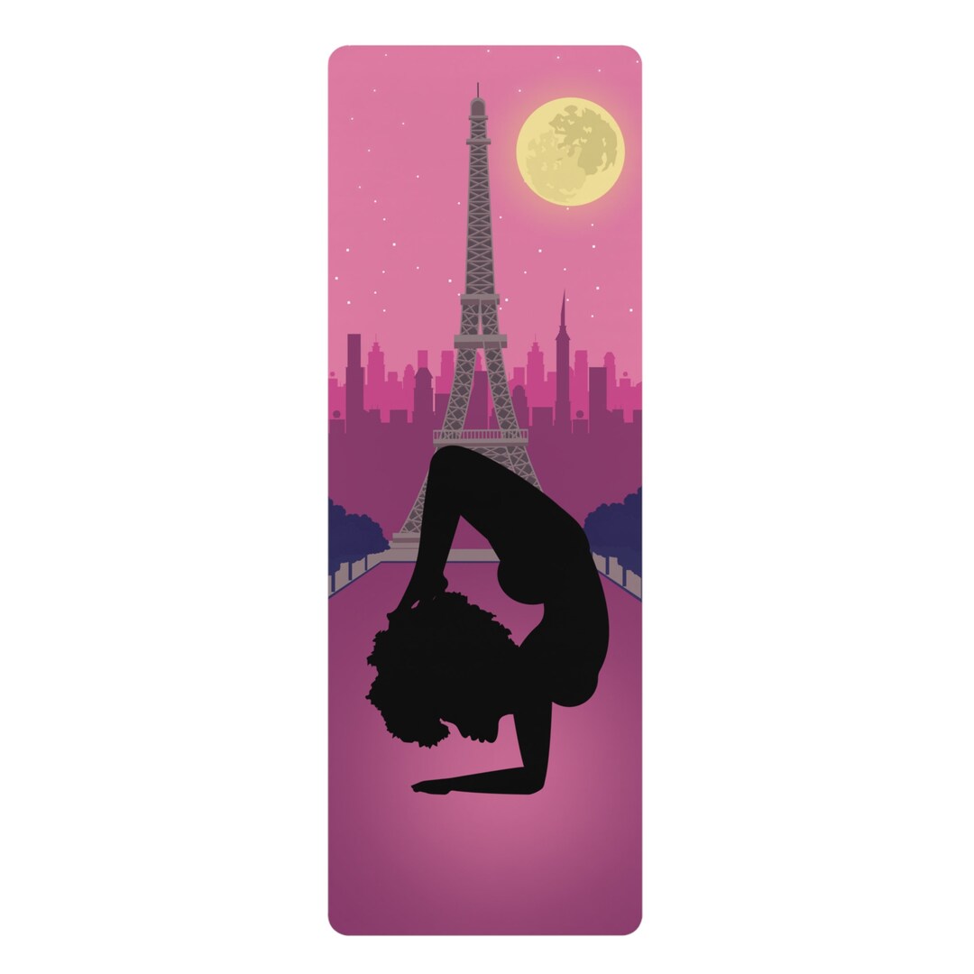 Dope Black Yogi Mat | Yogi's in Paris | Workout Mat | Gift for Back ...