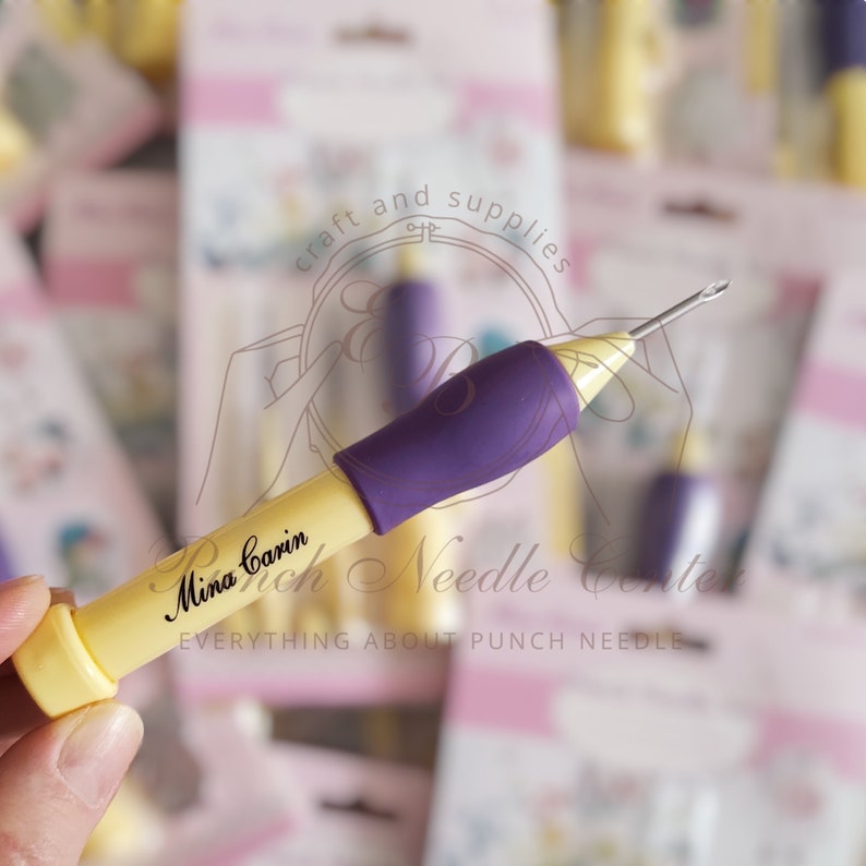 Mina Carin Adjustable Punch Needle Set: Yarn Art Craft Tool - Etsy