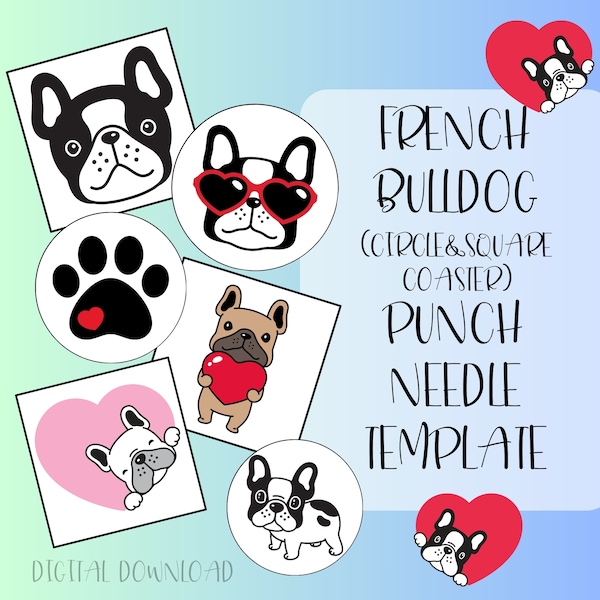 Punch Needle Dog - Etsy