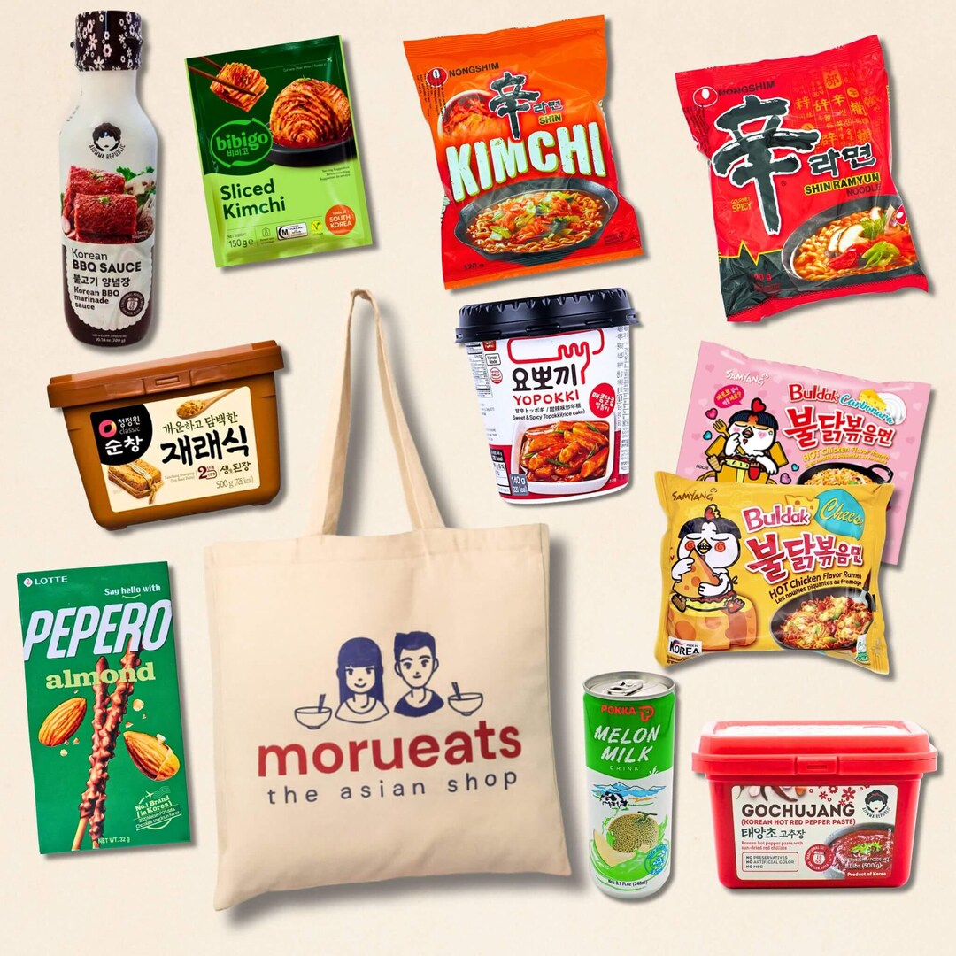 Korean Food Lovers Gift Set | 11 Delicious Korean Food & Snack Products ...