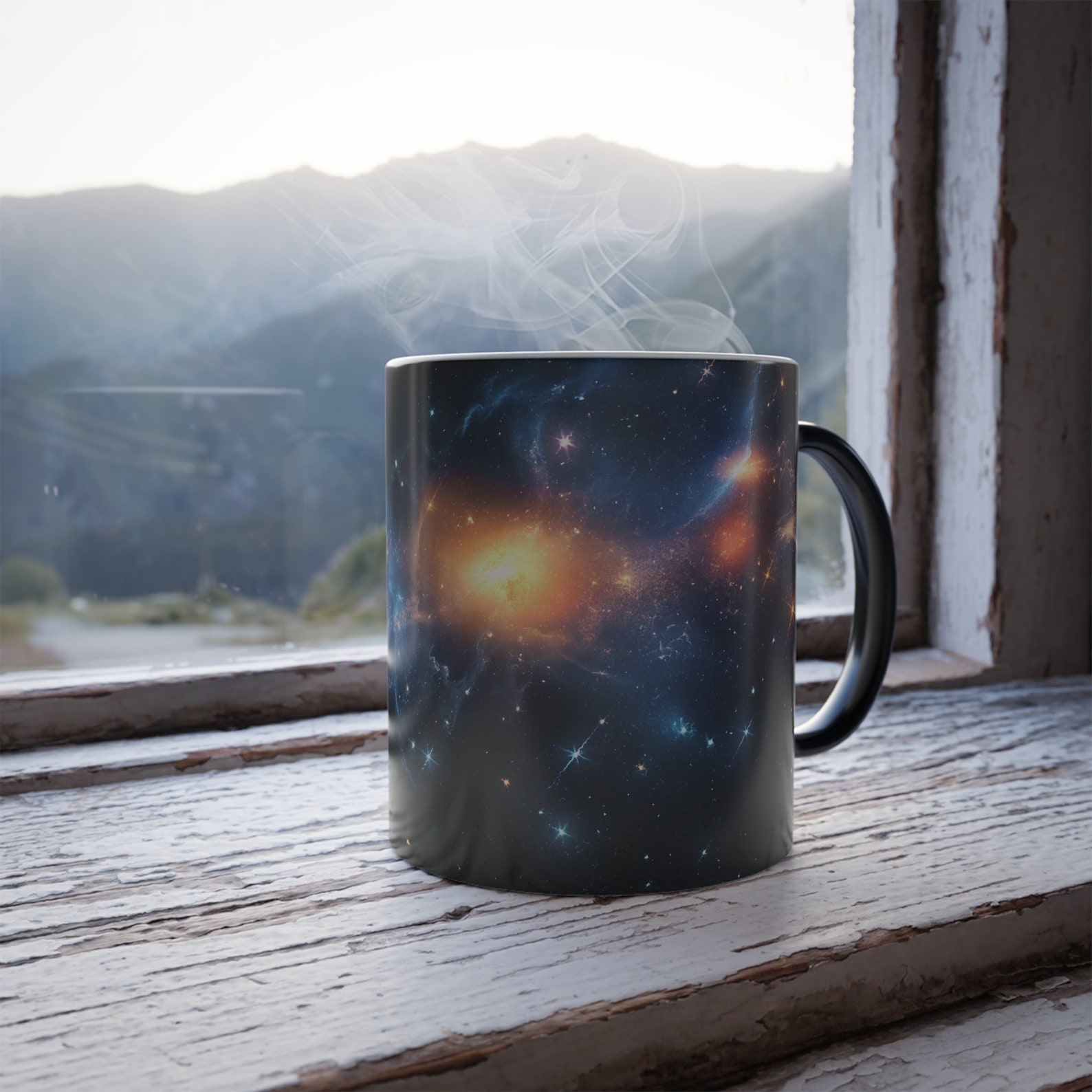 Stellar Magic Morphing Mug, Color Morphing Mug, Coffee Mug, Tea Mug ...