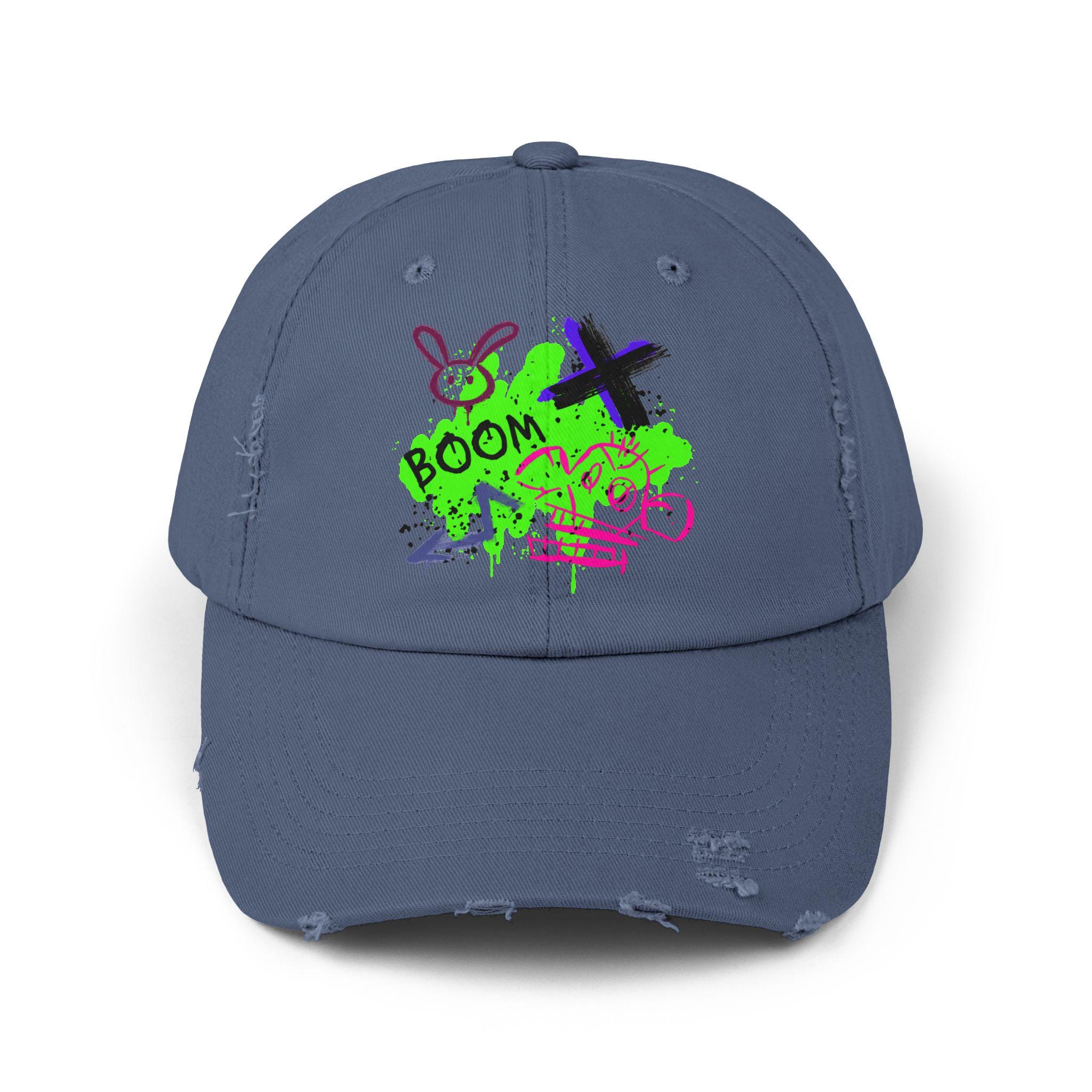 Arcane Unisex Distressed Cap, Jinx, Boom, League of Legends - Etsy