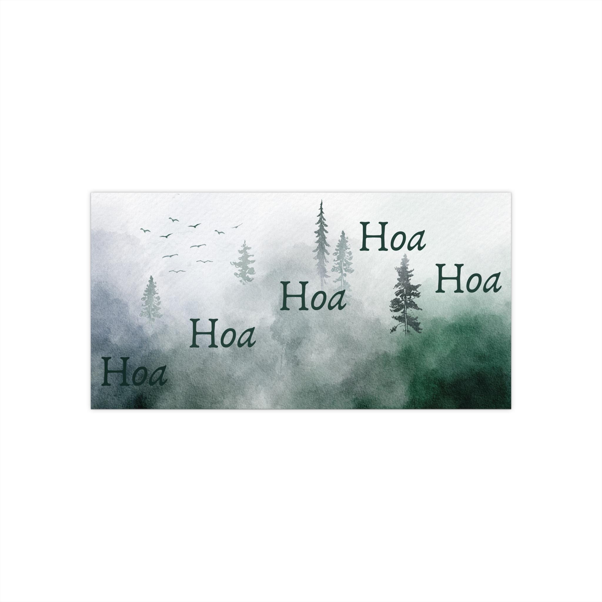 Twilight Bumper Sticker, Hoa Hoa Hoa Hoa Hoa, Forks, Hoa Hoa Season ...