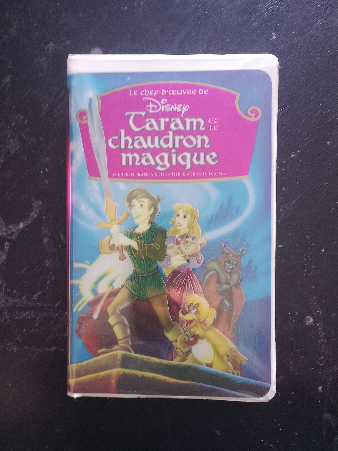 VHS Taram and the Magic Cauldron Disney VF Dubbed in Quebec - Etsy