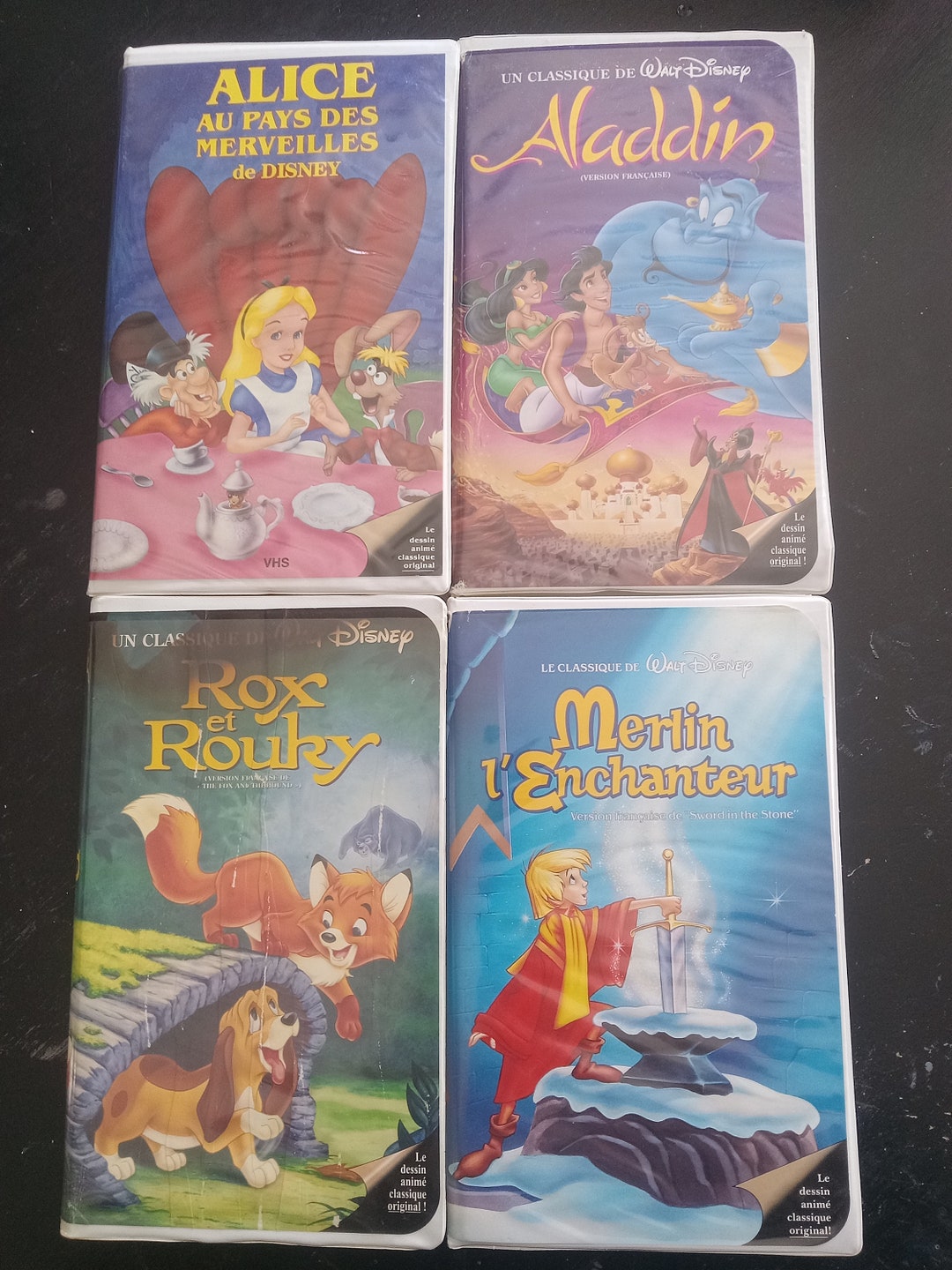 Lot of 4 Vhs All From the RARE Black Diamond VF Collection Dubbed in ...