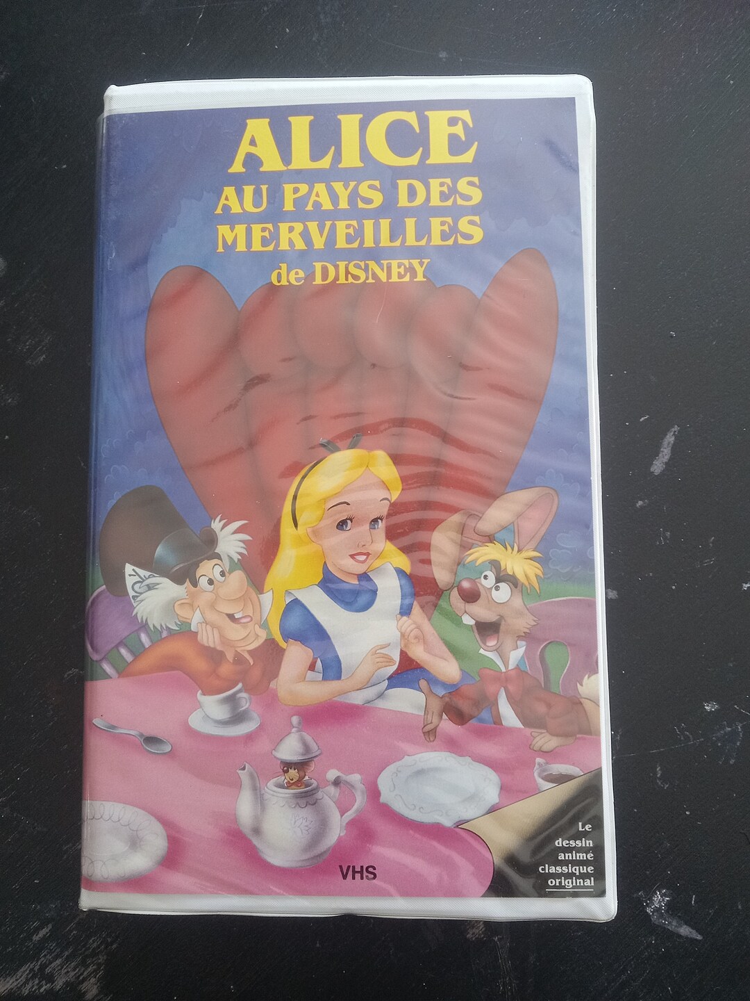 VHS RARO de Alice no País das Maravilhas da coleção Black Diamond ...