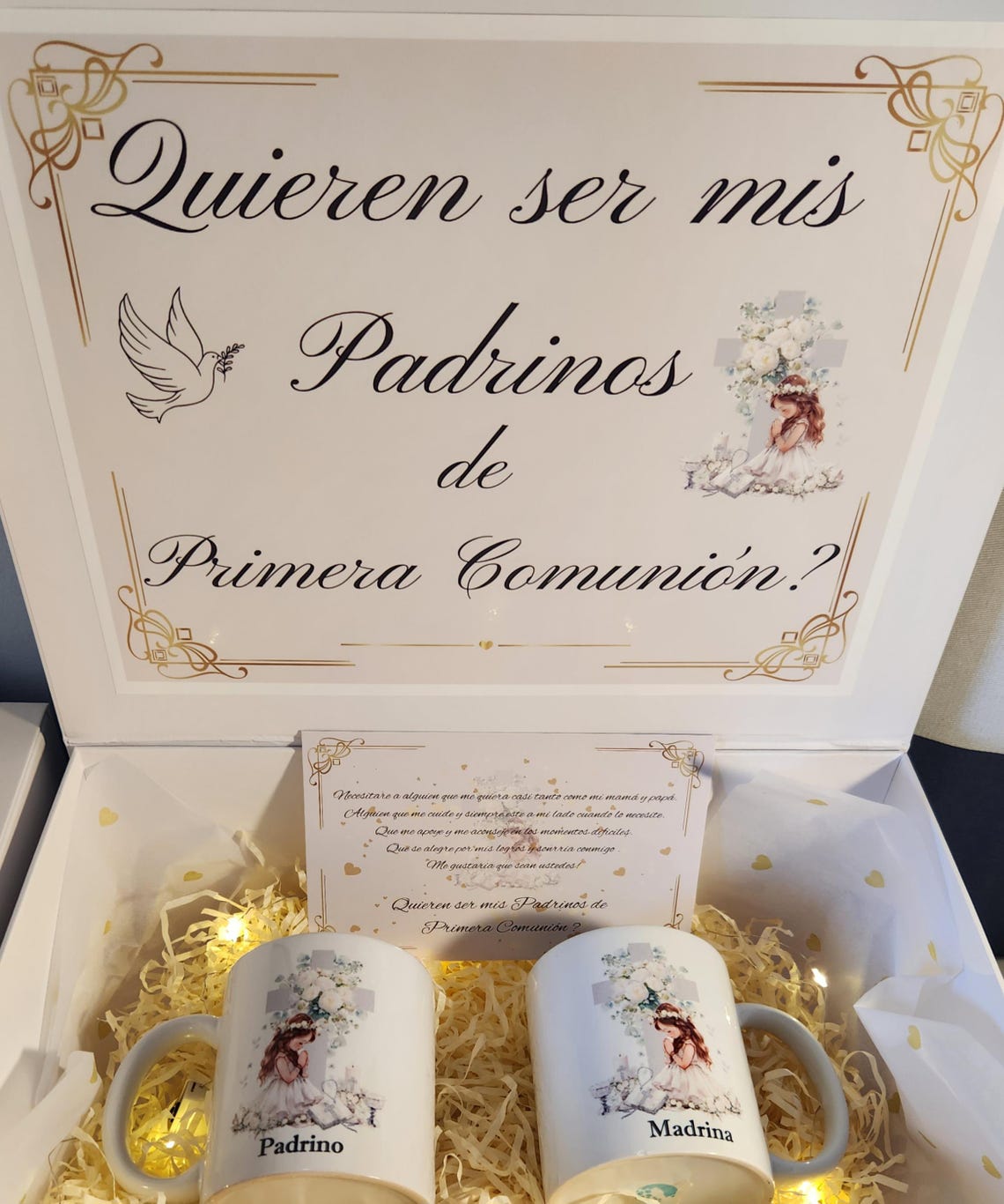 Propuesta Personalizada De Padrinos De Primera Comunion Y Confirmacion **para Mejor Precio Envia ...