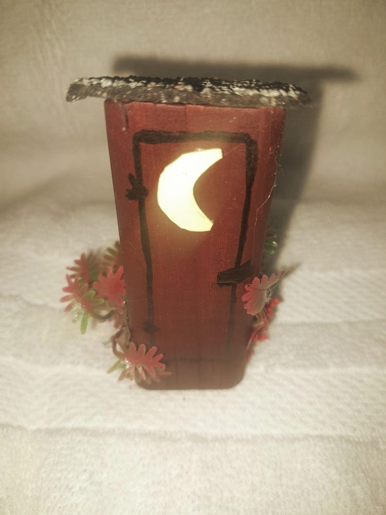Miniature Outhouse Decor - Etsy