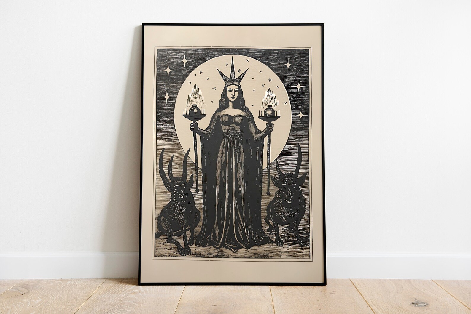 Hecate Greek Goddess Print, Hekate Printable Poster, Dark Academia ...