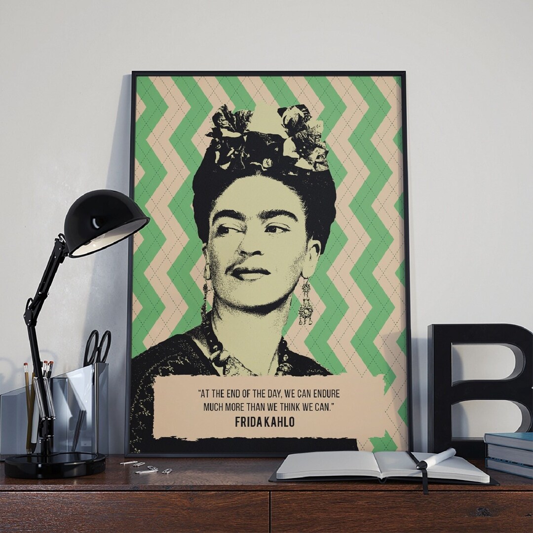Frida Kahlo Poster, Frida Kahlo Print, Frida Kahlo Pop Art, Frida Kahlo ...