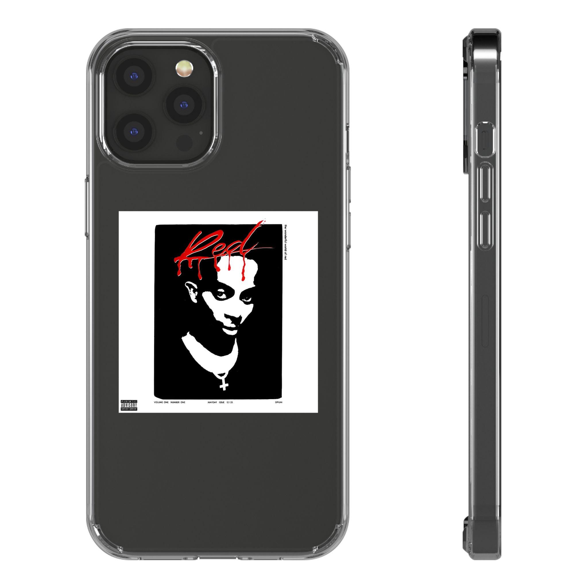 Playboi Carti Whole Lotta Red Album Clear Phone Case for Playboi Carti ...