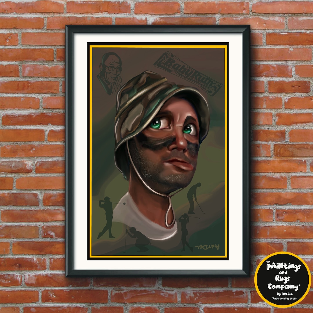 Bill Murray by Antdel Carl Spackler Cadyshack Digital Art Print - Etsy
