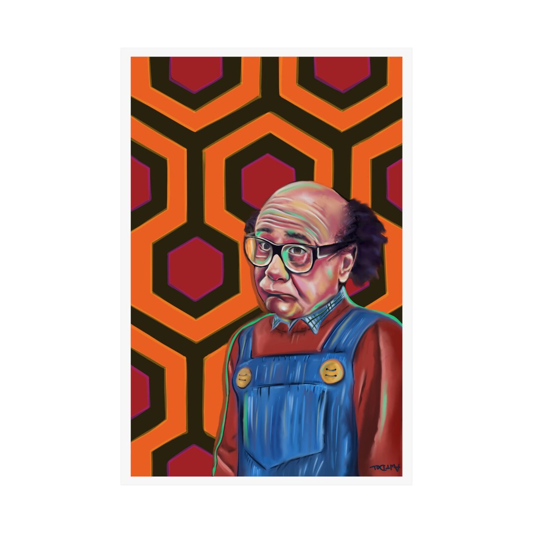 Danny by Antdel Danny Devito the Shinning Mashup Digital Art Print - Etsy
