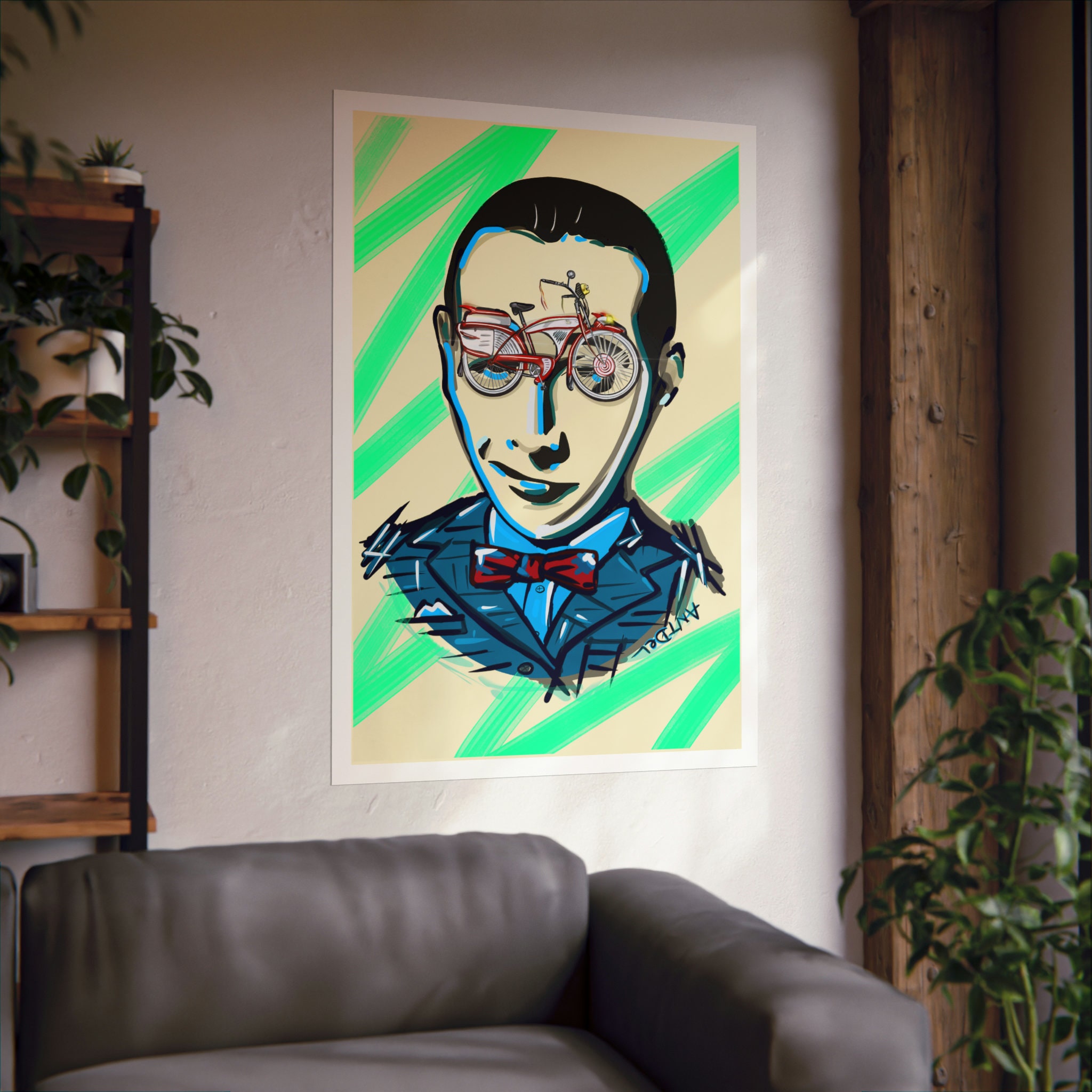 Pee-wee by Antdel Paul Reubens Pee-wee's Playhouse Pee Wee Herman Wall ...
