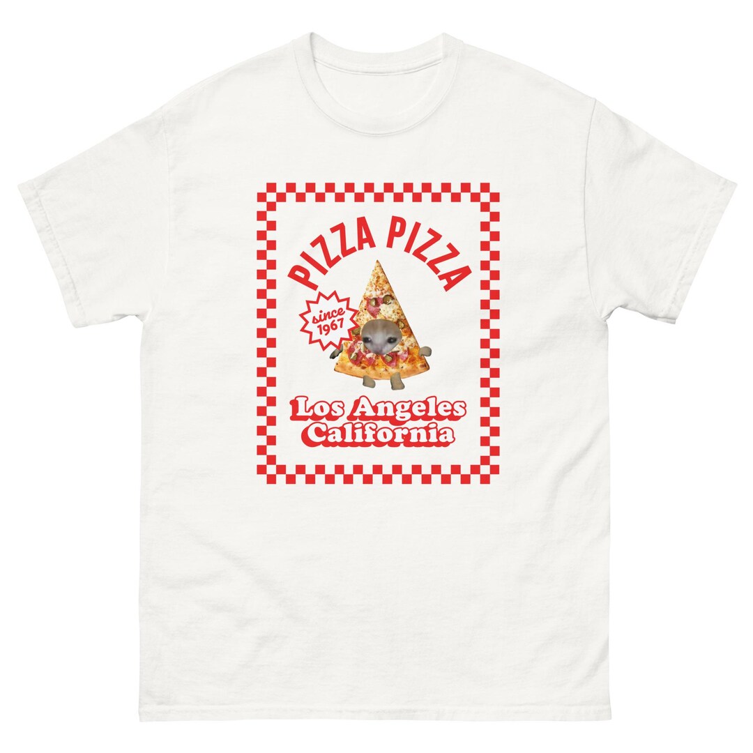 Pizza Cat Meme T-shirt, Funny Brainrot Tee - Etsy