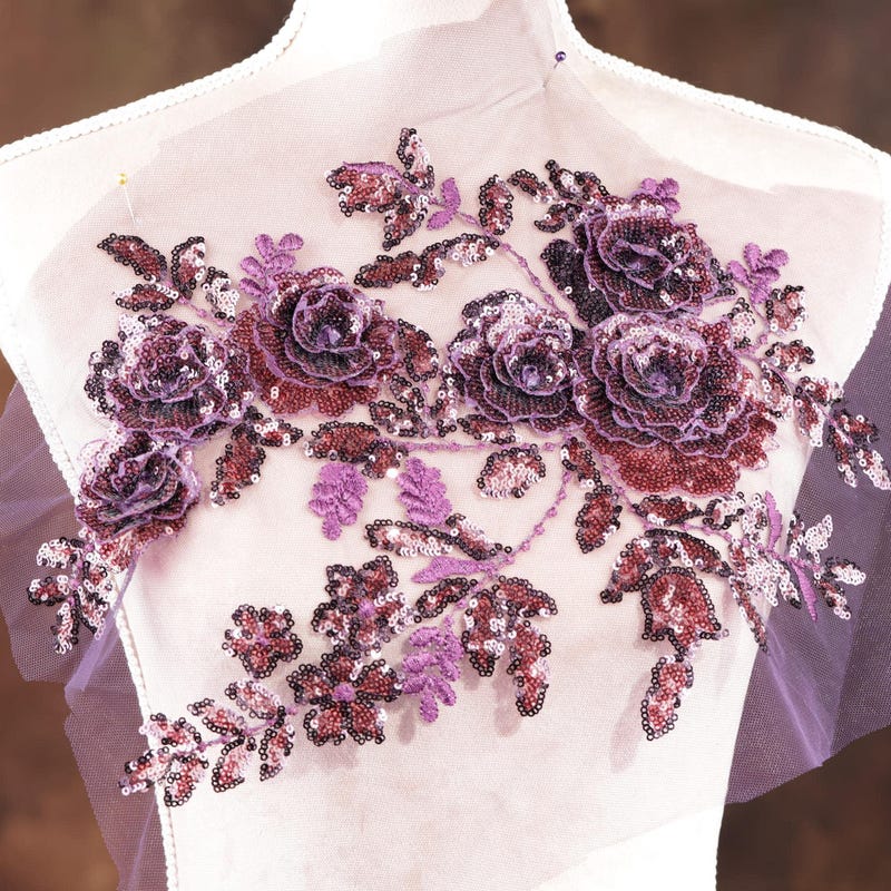Dark Purple Dance Costume - Etsy
