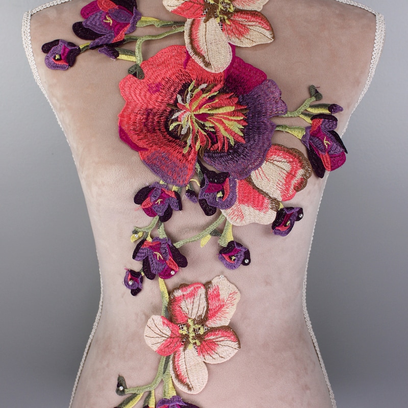 Floral Applique - Etsy