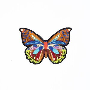 Embroidered Patch Butterfly Embroidered Iron on Patches - Etsy