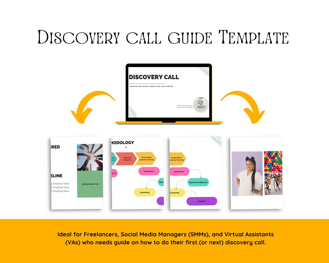 Discovery Call Guide Presentation Template for Freelancers, Social ...
