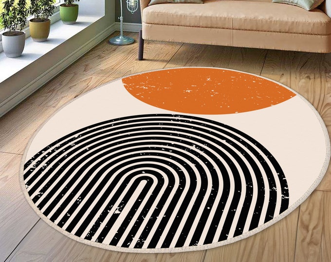 Black Abstract Shape Artwork Minimalist Home Decor Modern Printable ...