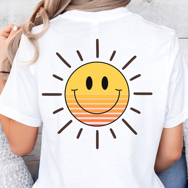 Sunshine Smiley Face Png - Etsy