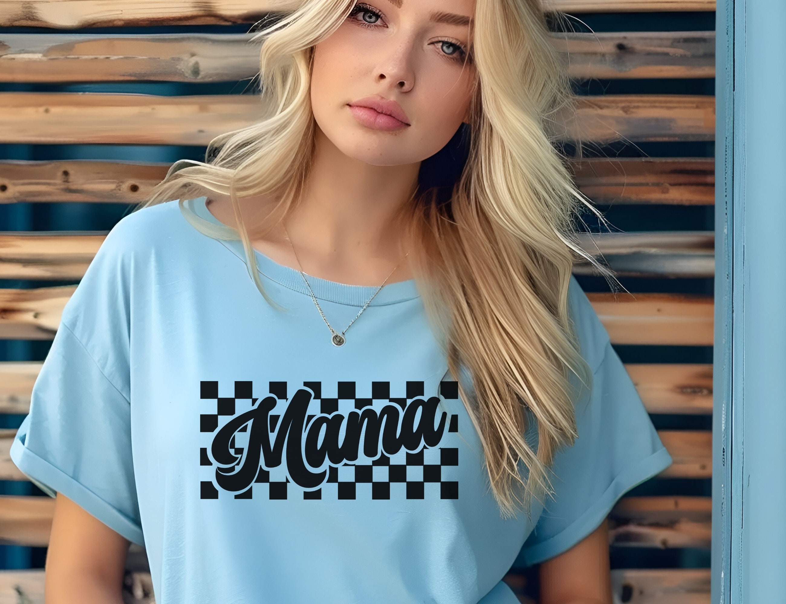 Retro Checkered Mama PNG, Mom Png, Retro Mom Life , Cool Mom, Groovy ...