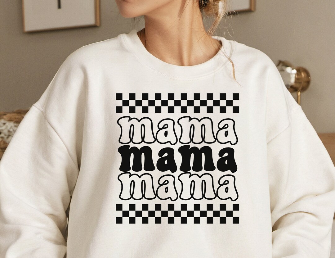 Retro Checkered Mama PNG, Mom Png, Retro Mom Life Digital, Cool Mom ...