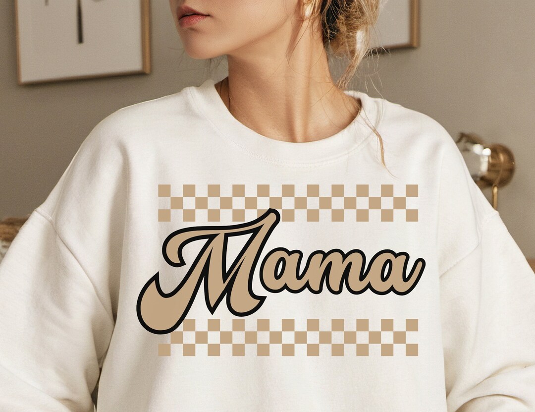 Retro Checkered Mama PNG, Mom Png, Retro Mom Life Digital, Cool Mom ...