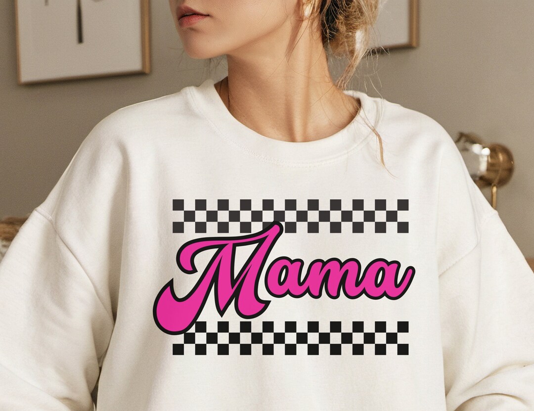 Retro Checkered Mama PNG, Mom Png, Retro Mom Life Digital, Cool Mom ...