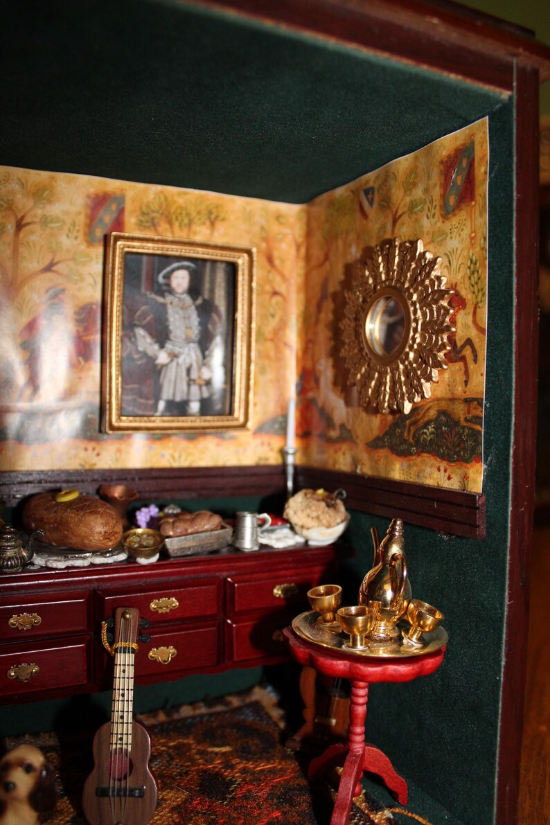 Miniature Queen Elizabeth I Room Box - Etsy