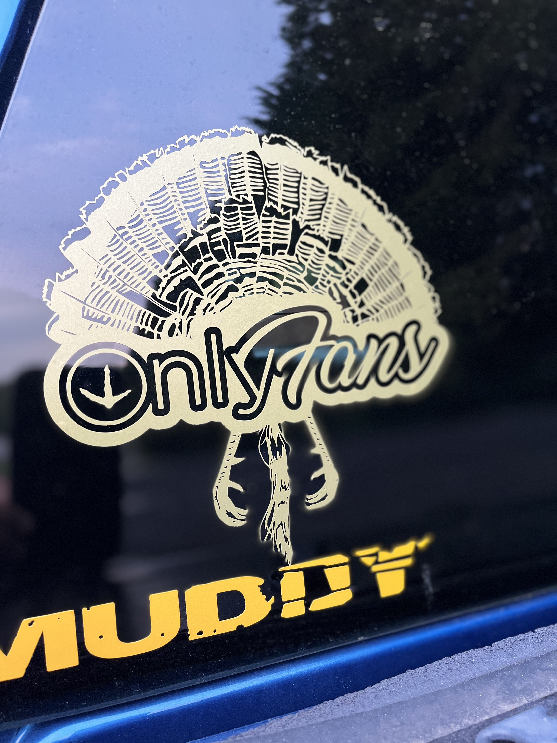Only Fans Turkey Decal - Etsy